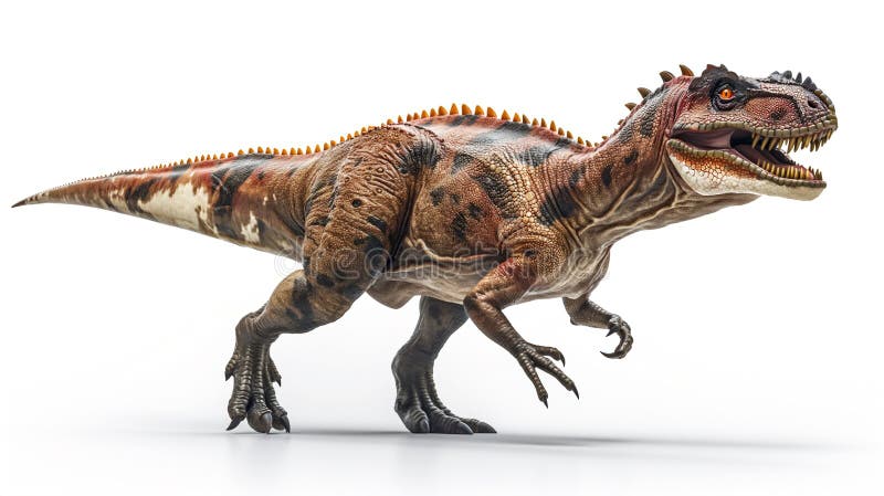 A Fierce, Detailed Rendering of a Roaring Carnotaurus Dinosaur with ...
