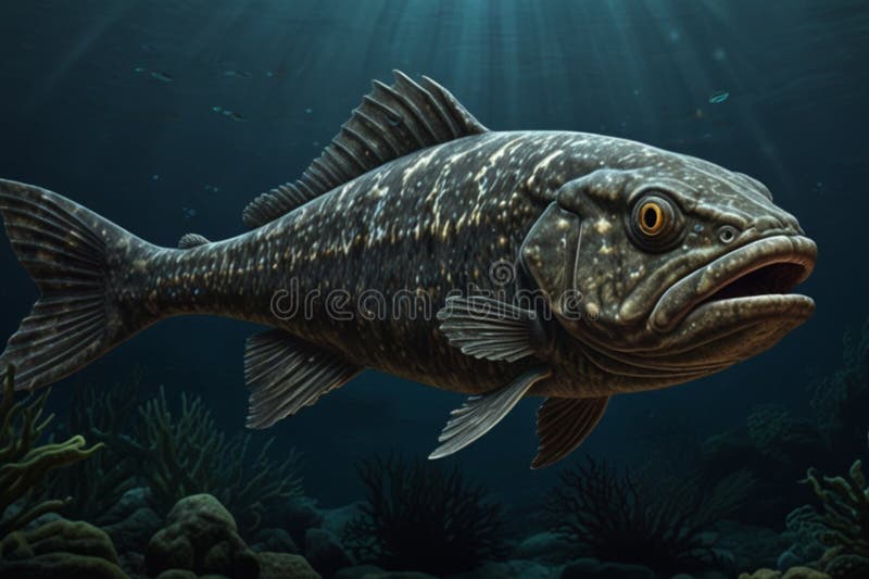 "Fierce Dunkleosteus: Apex Predator of the Devonian Era" Stock ...