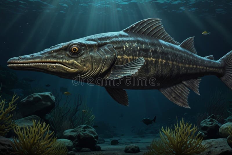 "Fierce Dunkleosteus: Apex Predator of the Devonian Era" Stock ...