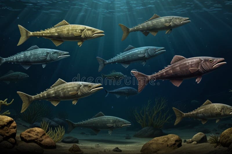 "Fierce Dunkleosteus: Apex Predator of the Devonian Era" Stock ...