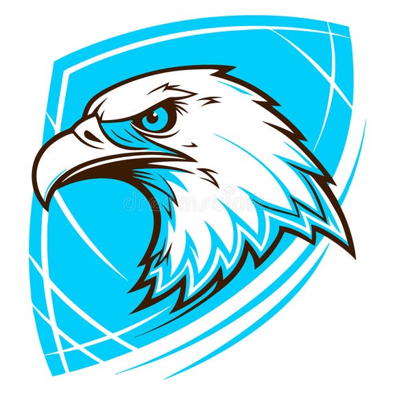 Fierce Eagle Logo Design stock vector. Illustration of branding - 364059121