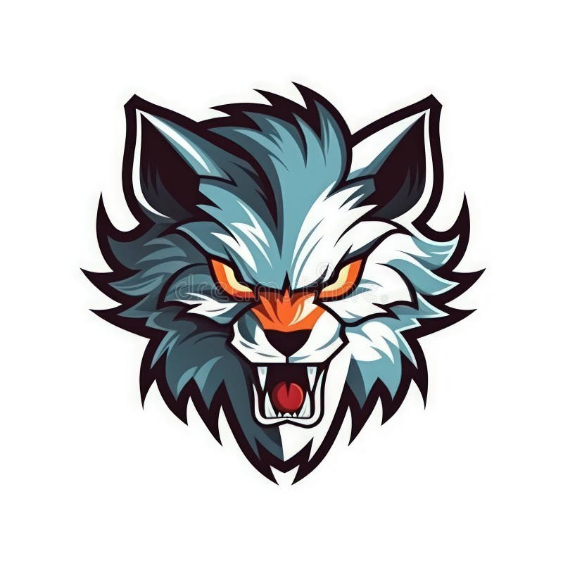 Fierce Esports Logo on White Background . Stock Illustration ...