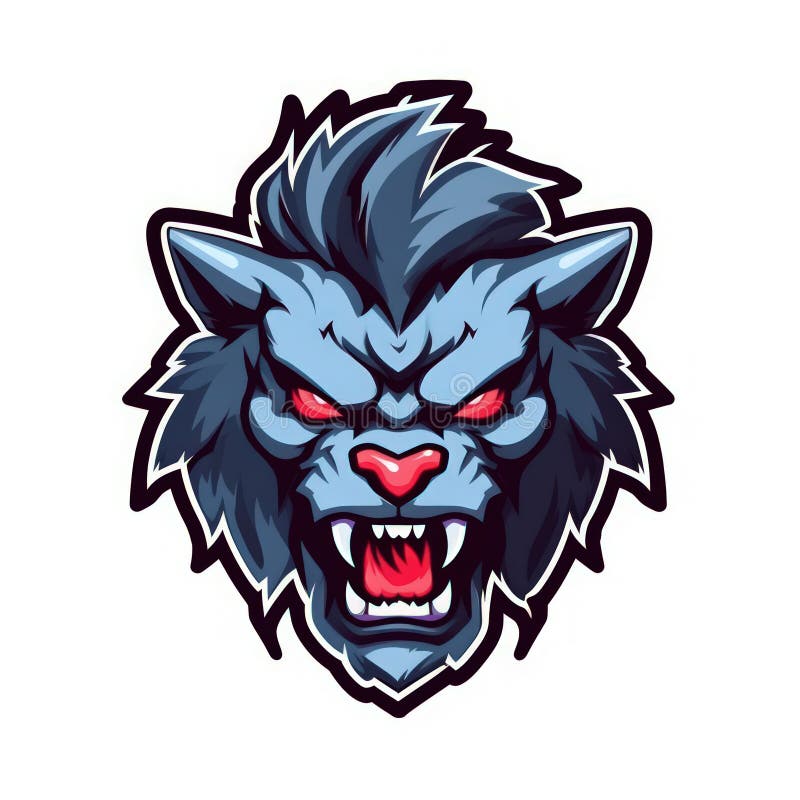 Fierce Esports Logo on White Background . Stock Illustration ...