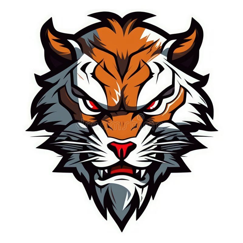 Fierce Esports Logo on White Background . Stock Illustration ...