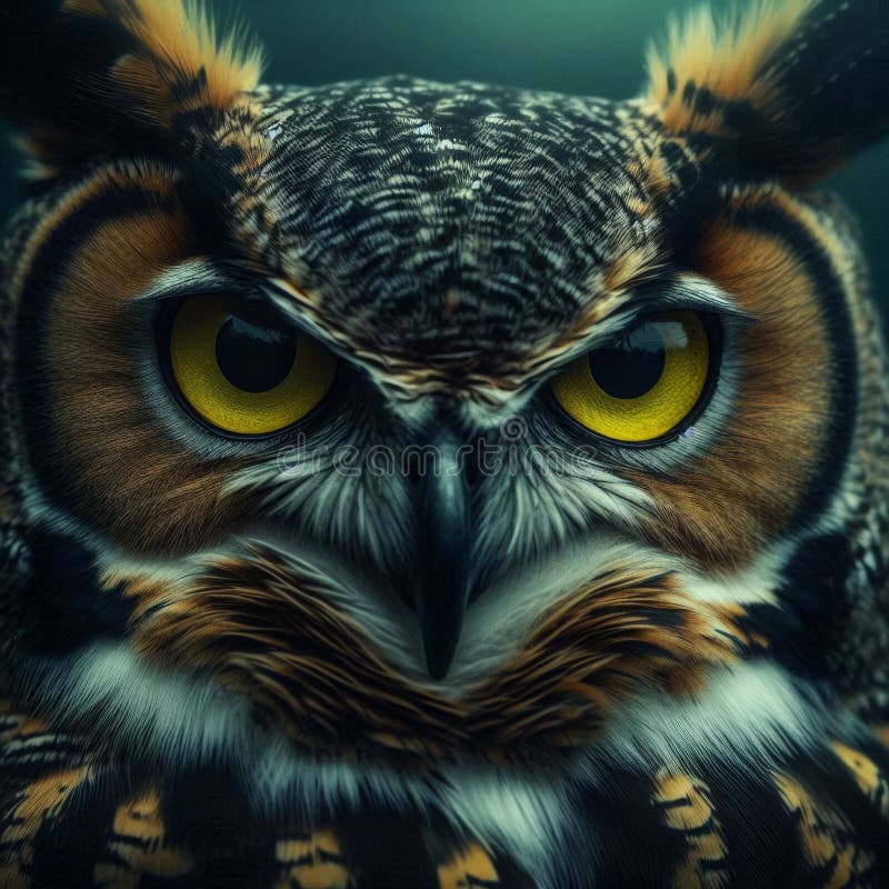 The Fierce Face of Nature stock illustration. Illustration of wildlife ...