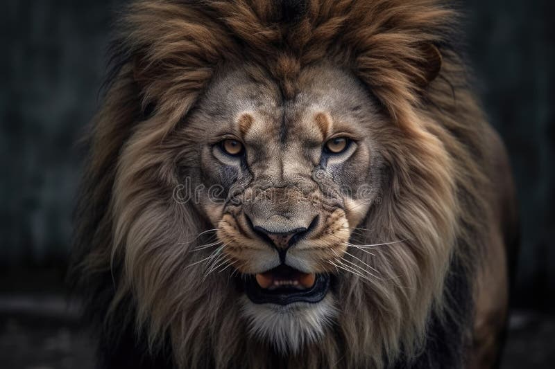 Fierce Predator stock illustration. Illustration of generativ - 279166710