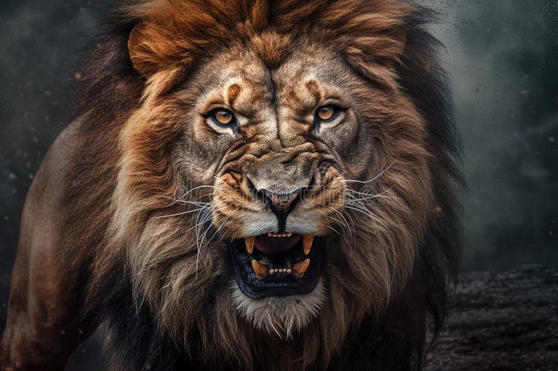 Fierce Predator stock illustration. Illustration of portrait - 279166748