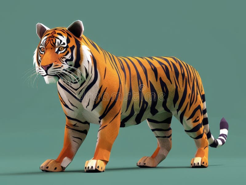 Side View Tiger Stock Illustrations – 894 Side View Tiger Stock ...