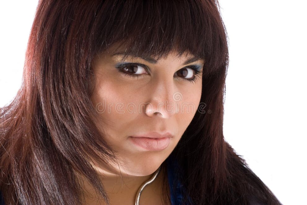 Fierce Woman stock image. Image of complexion, clear - 12946943