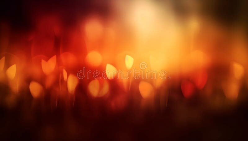 The Fiery Abstract Backdrop Illuminated the Celebration with Glowing ...