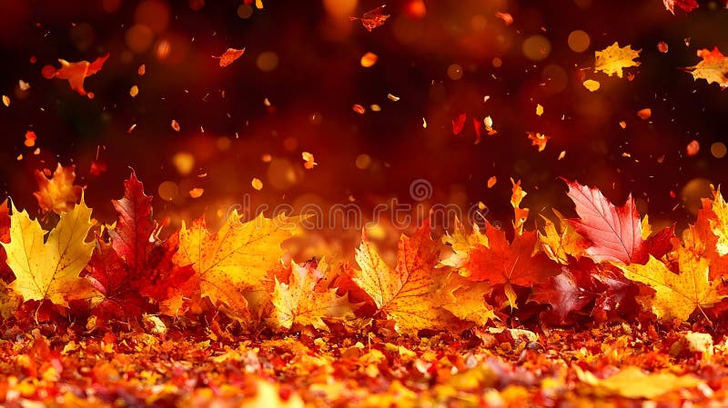 Fiery Abstract Background Blurred Texture Warm Colors Stock ...