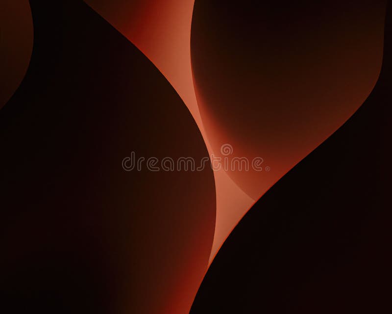 Fiery Abstract Digital Art for Background Stock Illustration ...