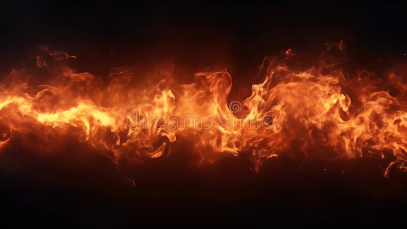 Fiery AI Generated Stream stock video. Video of digital - 388409651