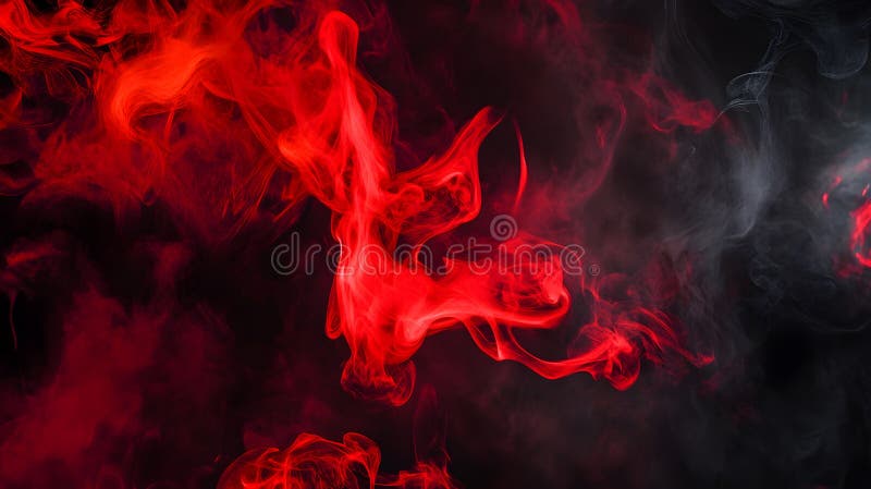 Fiery Black and Red Dark Background Flame Texture for Design Projects ...