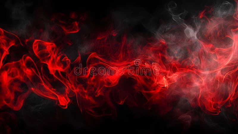 Fiery Black and Red Dark Background Flame Texture for Design Projects ...