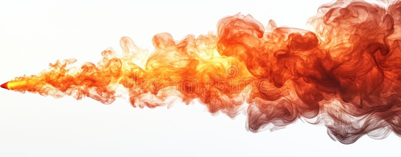Fiery Blast Abstract Art. stock illustration. Illustration of creative ...