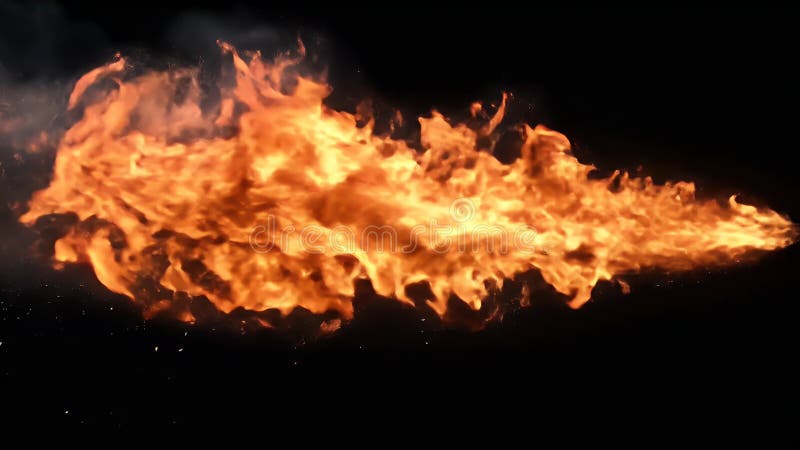 Fiery Blast stock video. Video of realistic, combustion - 388412551