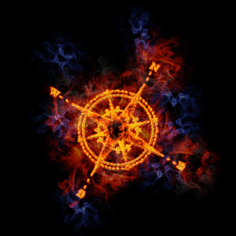 Fire Letter G of Burning Flame Light Stock Illustration - Illustration ...