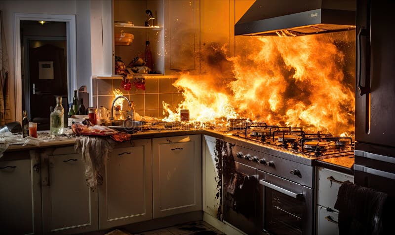 A Fiery Culinary Haven Bursting with Heat and Flavors Stock ...