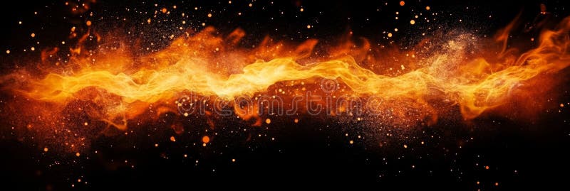 Fiery Explosion Background, Abstract Fire Wave, Blazing Flames ...