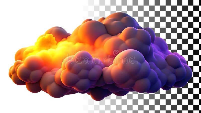 Fiery Explosion, Dynamic, Energy and Powerful Effect Png Transparent ...