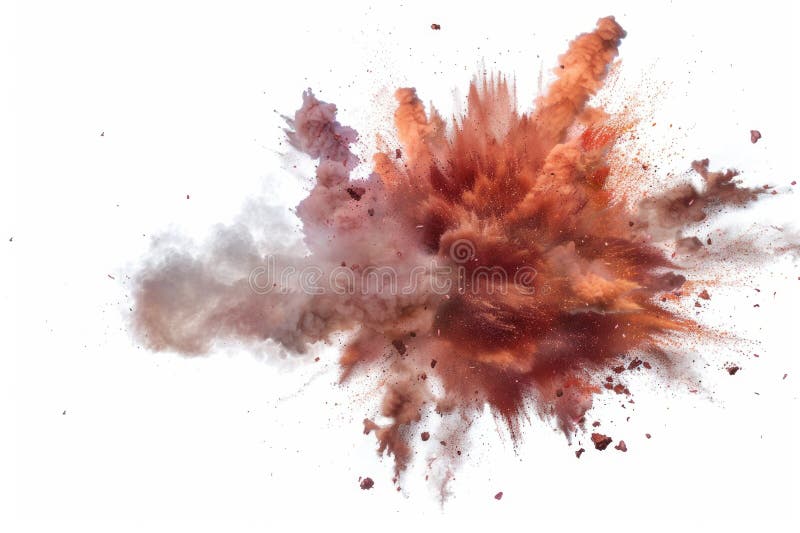 A Fiery Explosion with Intense Orange Flames and Billowing Smoke Clouds ...