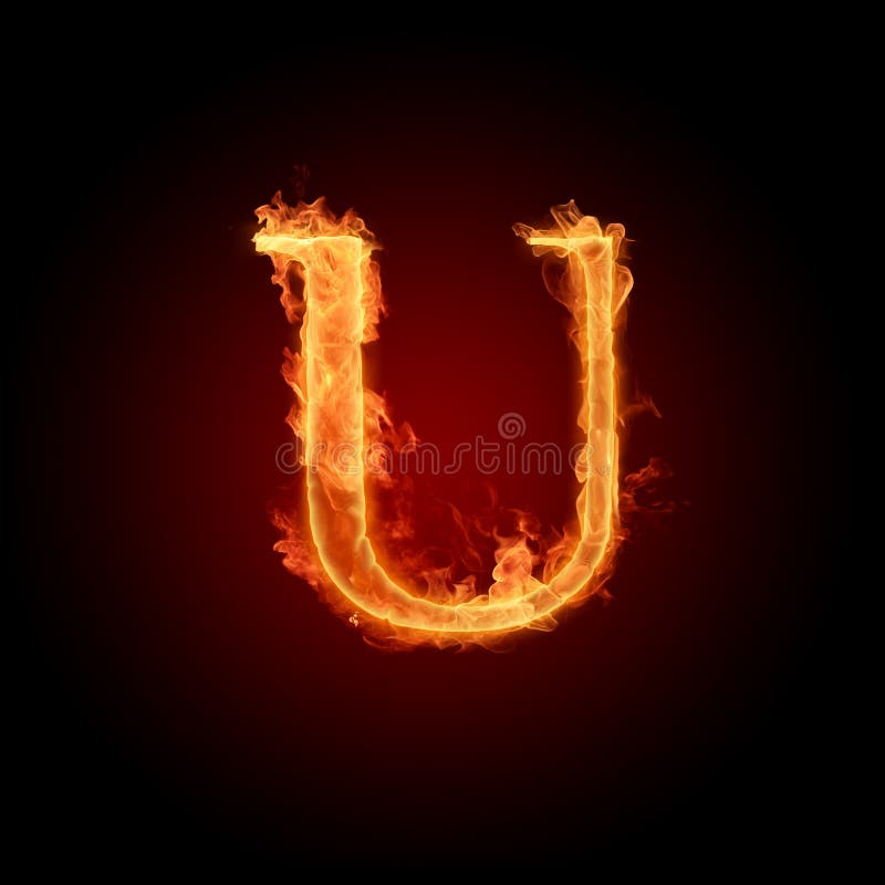 Fiery font stock illustration. Illustration of blaze, decorative - 3538341