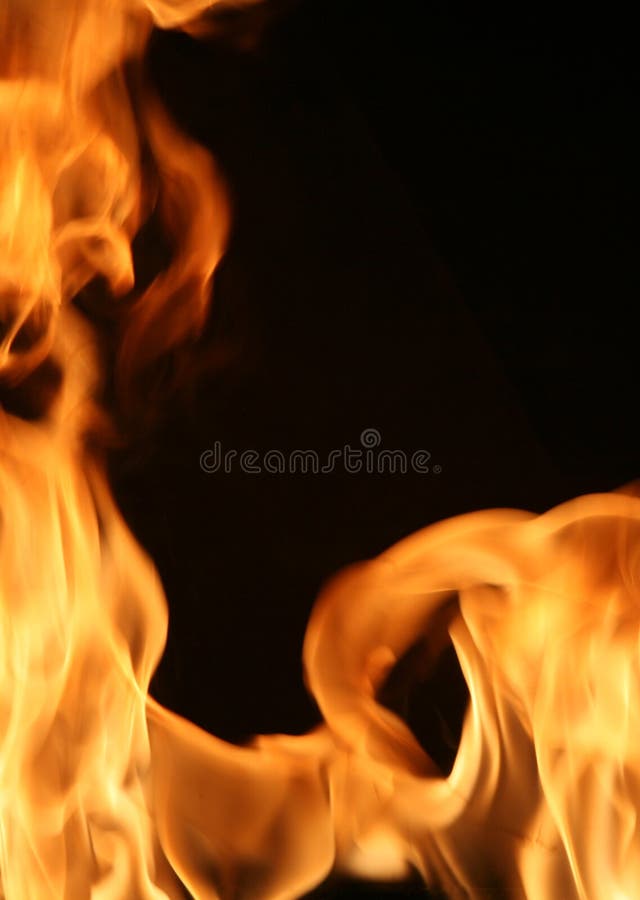 Fiery frame vertical stock photo. Image of black, fire - 1944772