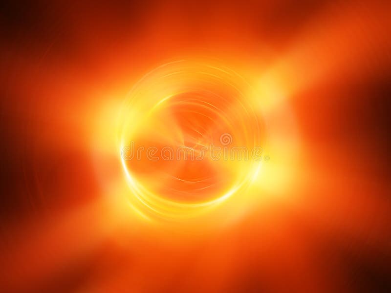 Glowing Spin Red and Blue Fire Energy Stock Illustration - Illustration ...