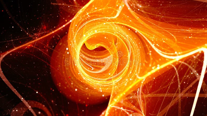Fiery Glowing Multidimensional Quantum Force Field with Elementary ...