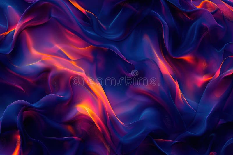 Fiery Inferno. Dramatic Flames Abstract Background Concept Stock ...