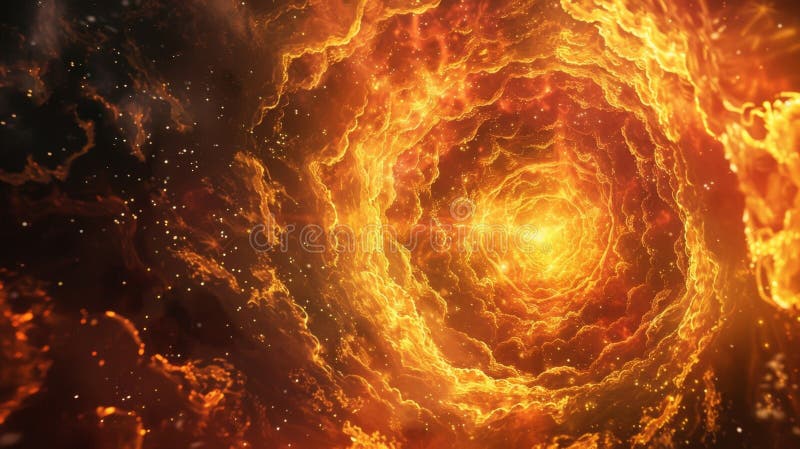 A Fiery Inferno of Nuclear Reactions Contained within the Intense ...