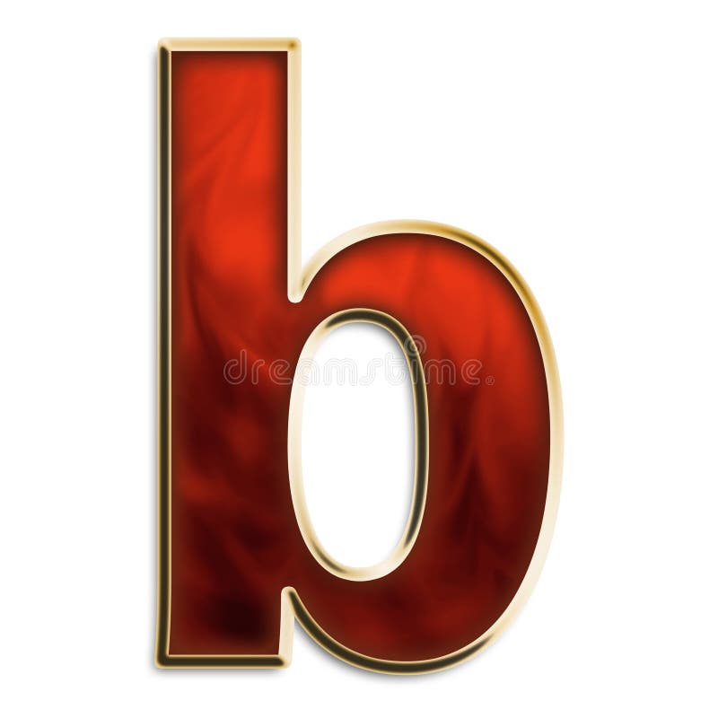 Alphabet Celebration Letters - B Stock Illustration - Illustration of ...