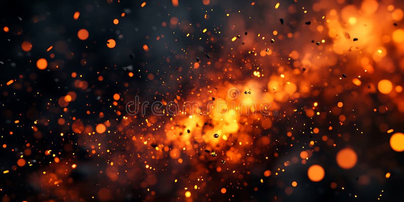 Fiery Noise Texture with EmberLike Particles for Dramatic Backgrounds ...