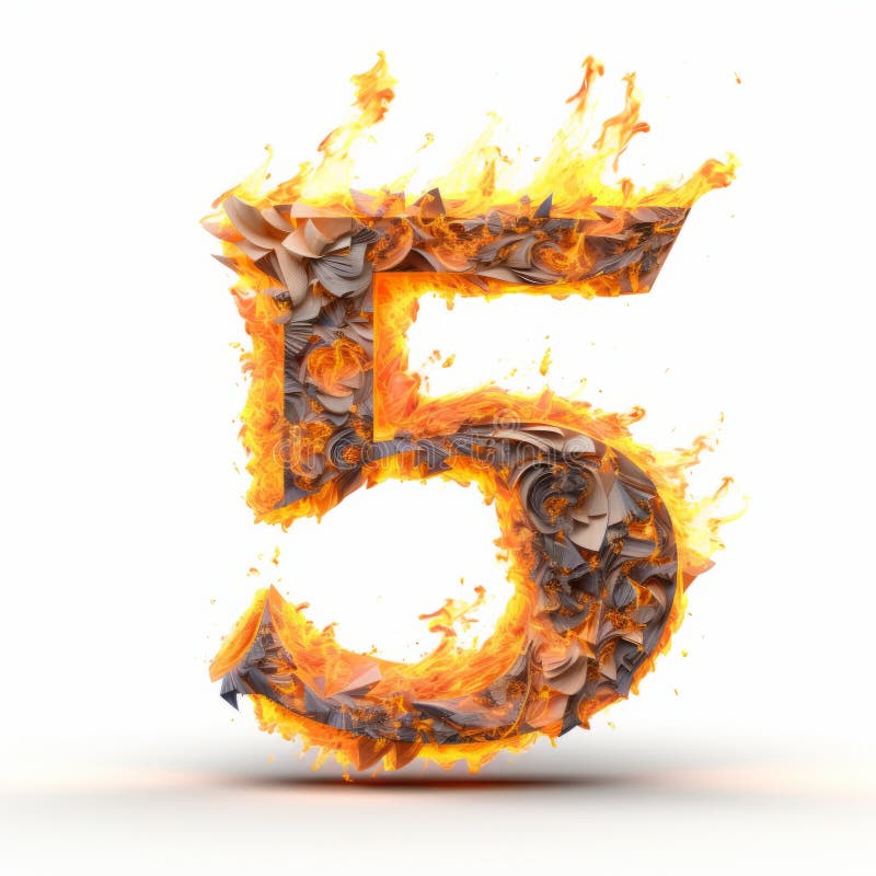 Fiery Number Five: a Hyperrealistic Sculpted Impressionism with Money ...