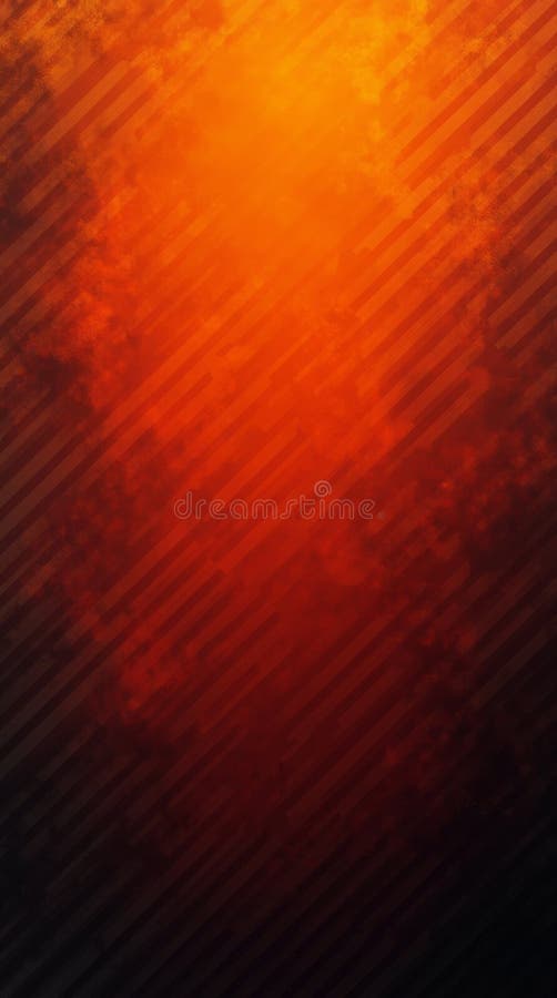 Fiery Orange Abstract Background with Diagonal Stripes. Dynamic and ...