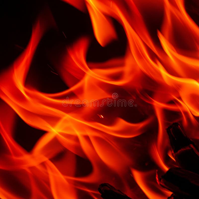 Intense Red Flames Dance Stock Illustrations – 992 Intense Red Flames ...