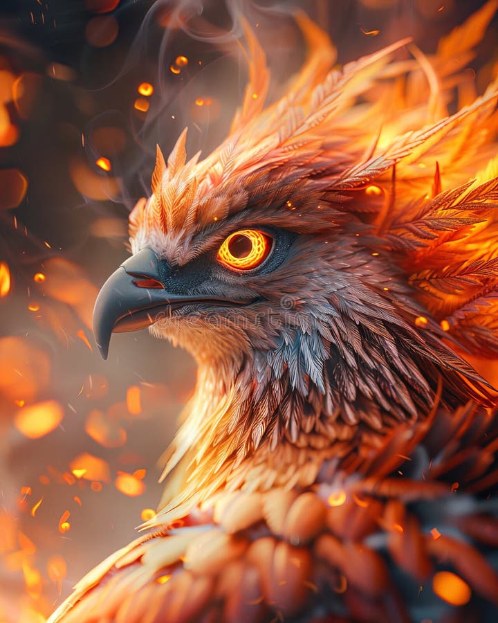 Glowing Phoenix Bird Stock Illustrations – 1,741 Glowing Phoenix Bird ...
