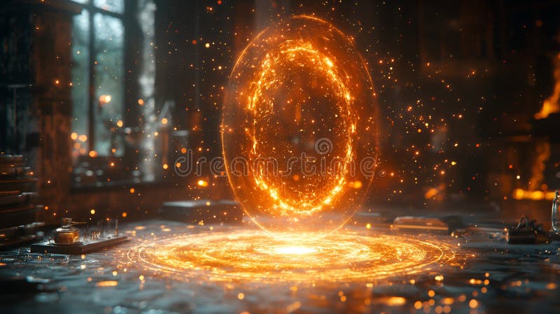 Fiery Portal, Alchemist S Workshop, Fantasy, Magic, Game Concept Art ...