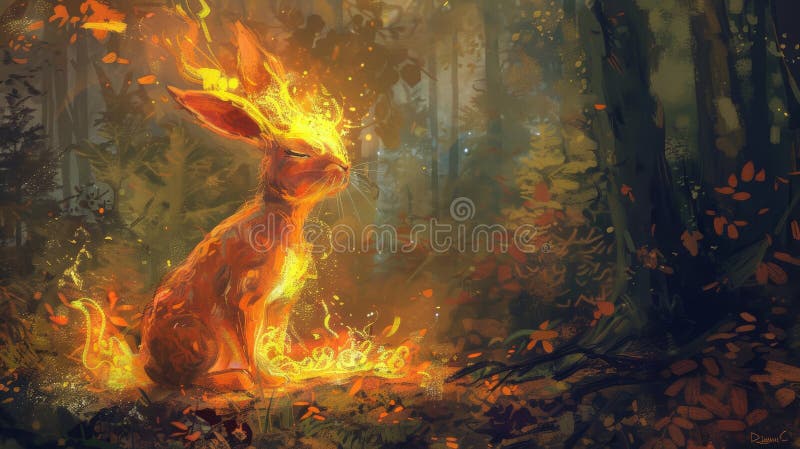 Enchanted Forest Fire