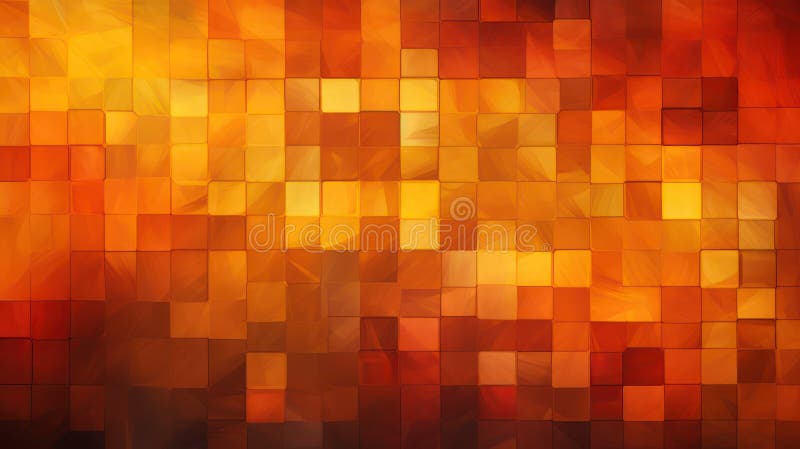 Fiery Red Orange Gold Yellow Abstract Background. Geometric Shape Stock ...
