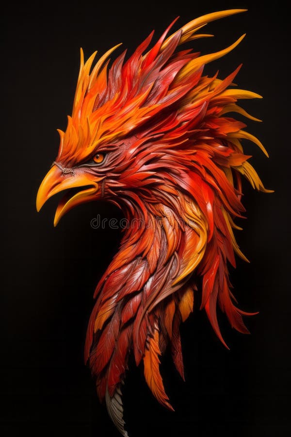 The Phoenix Bird, Rising from the Ashes, is a Fiery Legendary Bird ...