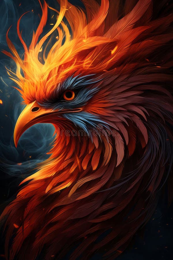 The Phoenix Bird, Rising from the Ashes, is a Fiery Legendary Bird ...
