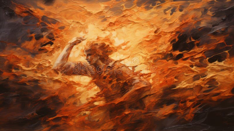 The Fiery Risen Man: a Dynamic and Dramatic Composition by Eric Wallis ...