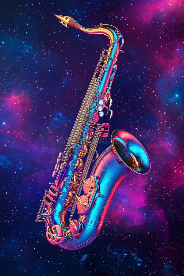 A Fiery Saxophone Looks Dramatic and Eye-catching when Lit with a Fire ...