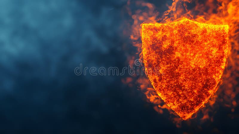 A Fiery Shield: the Epitome of Strength and Protection in a Digital Age ...