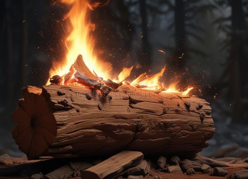 Ignition Inferno - Generative AI Stock Illustration - Illustration of ...