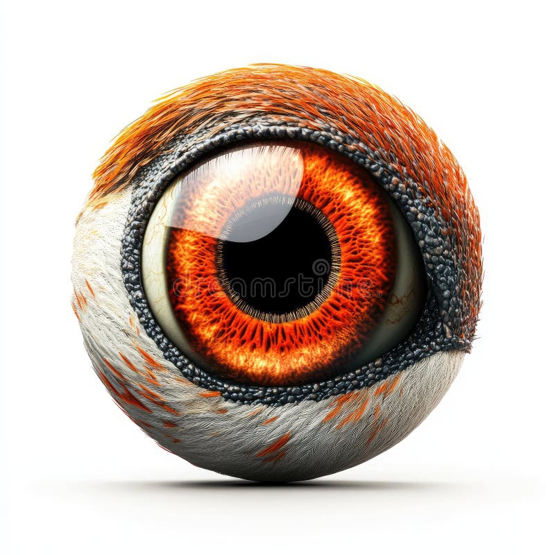 Fiery Avian Orb stock illustration. Illustration of realistic - 378904313