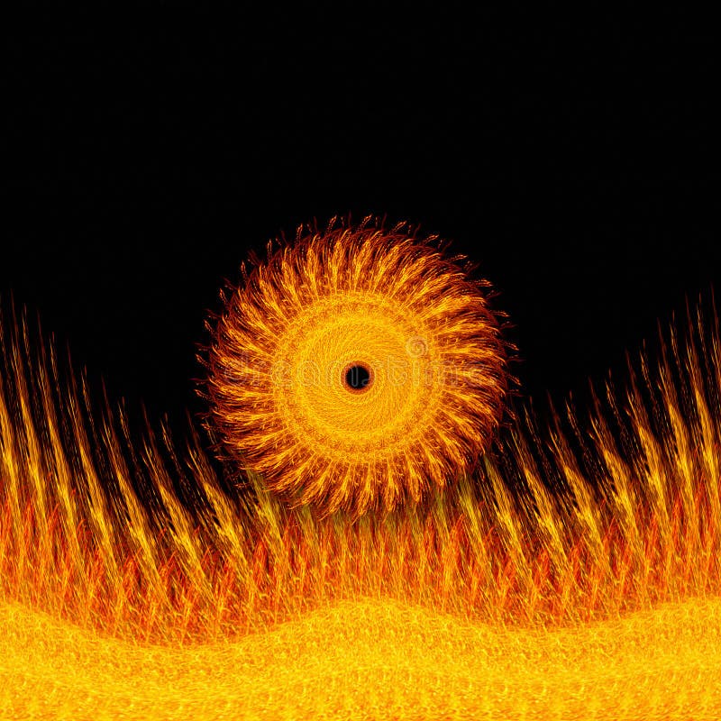 Fiery Wheel Of A Car Or Motorcycle Logo Design. Fast Speed Tire Vector ...