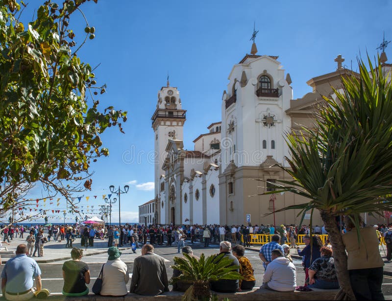 Fiesta in Candelaria editorial image. Image of people - 42879975